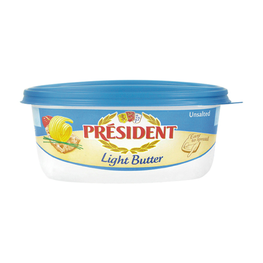 President βούτυρο ανάλατο light σε σκαφάκι 250g - Président