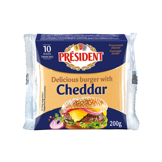 President τυρί σε φέτες με cheddar 200g - Président