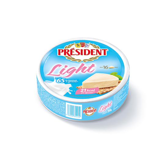 President τρίγωνο τυράκι light 16 τεμαχίων 250g - Président