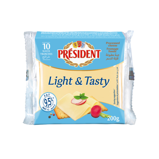 President τυρί σε φέτες light 200g - Président